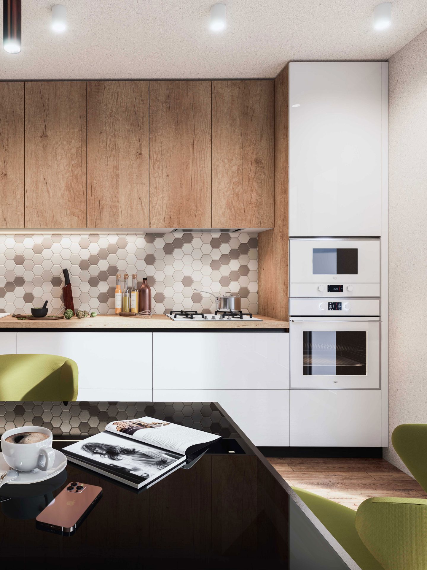 Bucatarie Cozy White - RIDA - Design Interior