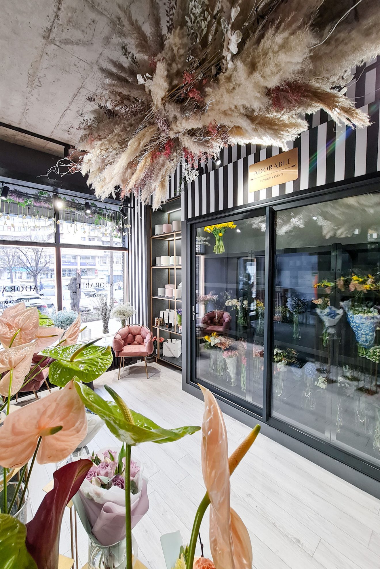 Proiect amenajare florarie - Adorable Flowers | RIDA