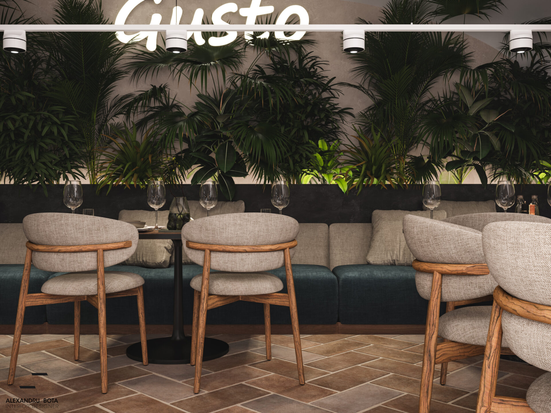 Restaurant Gusto - RIDA - Design Interior
